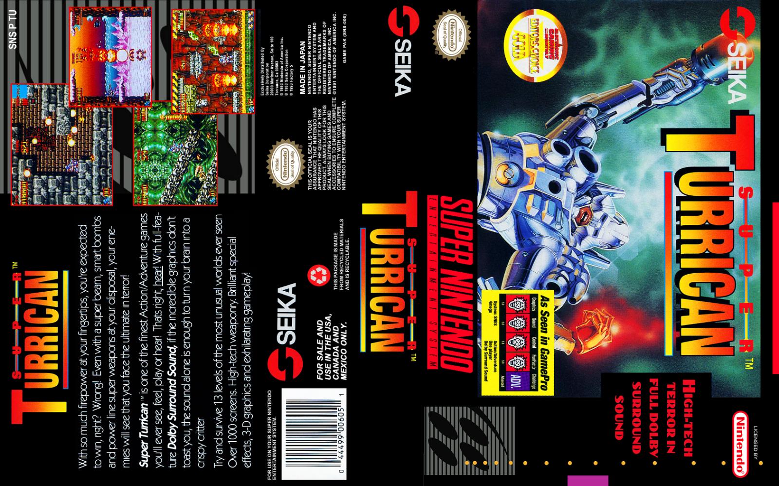 Super Turrican – Flip Jeux Vidéo