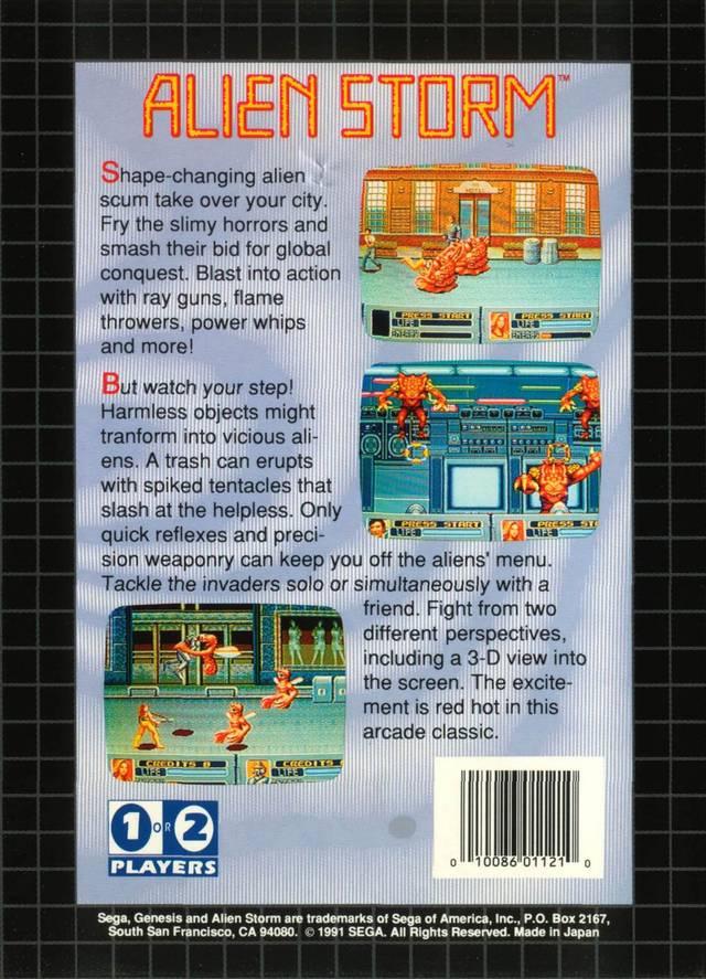 Alien Storm – Flip Jeux Vidéo